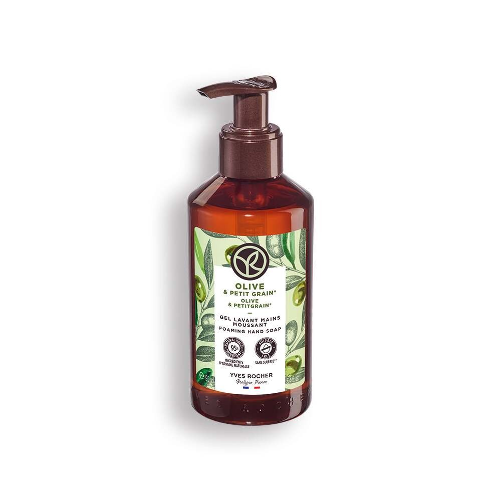 Olive & Petitgrain Foaming Hand Soap - Yves Rocher Jordan