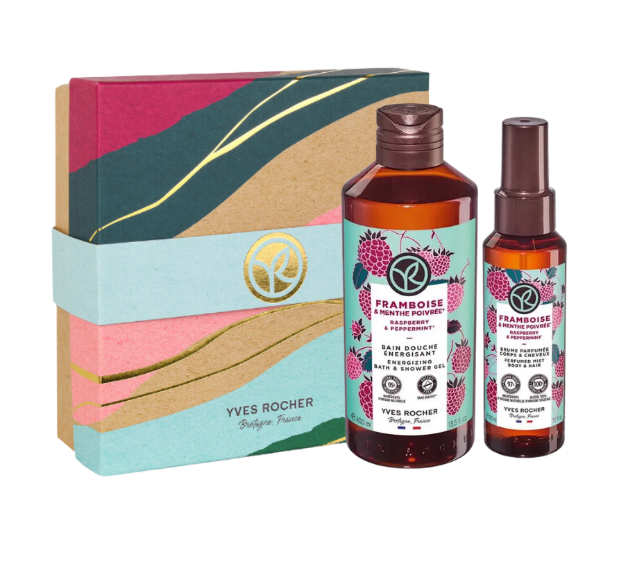 Raspberry Duo Body Care Gift Set - Yves Rocher Jordan
