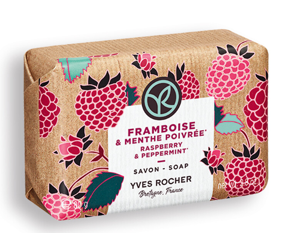 Raspberry & Peppermint Soap - Yves Rocher Jordan